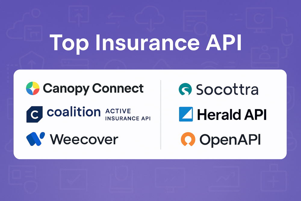 Top 4 Insurance APIs: Use Cases - PLANEKS